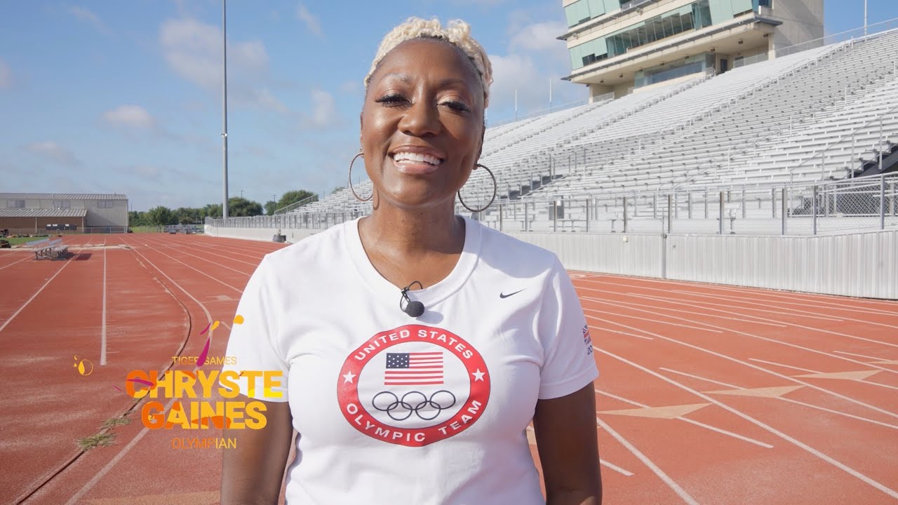 Lancaster ISD: Chryste Gaines - Olympian - YouTube