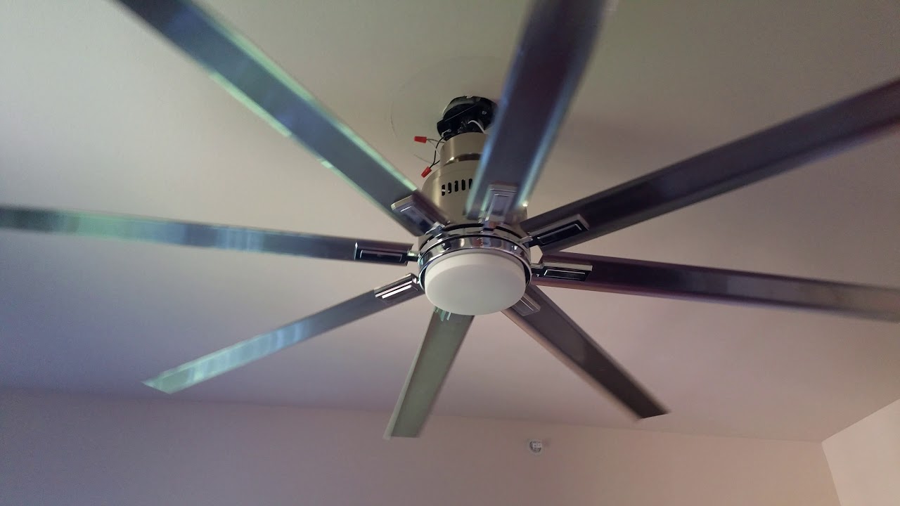 P2550-0930K - Progress Lighting 72" Ceiling Fan with light kit - YouTube
