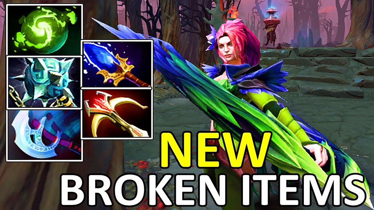 NEW BROKEN ITEMS [ Windranger ] Crazy Scepter Unleash Power EZ - YouTube