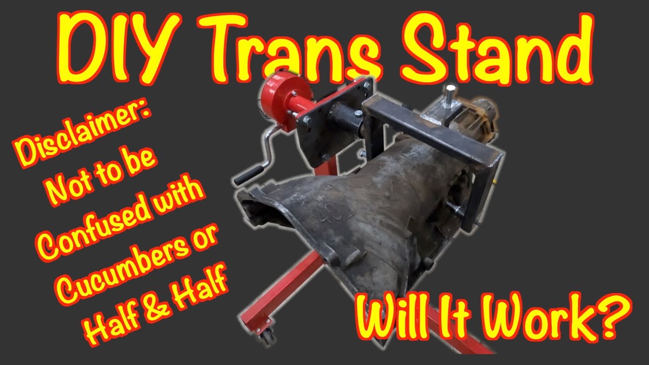 Free Transmission Stand Out of Scrap Metal - YouTube