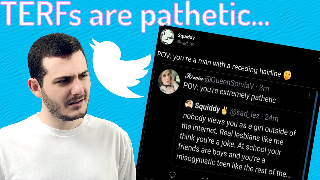 The Left NEEDS To Go After TERFs (Twitter Drama) - YouTube