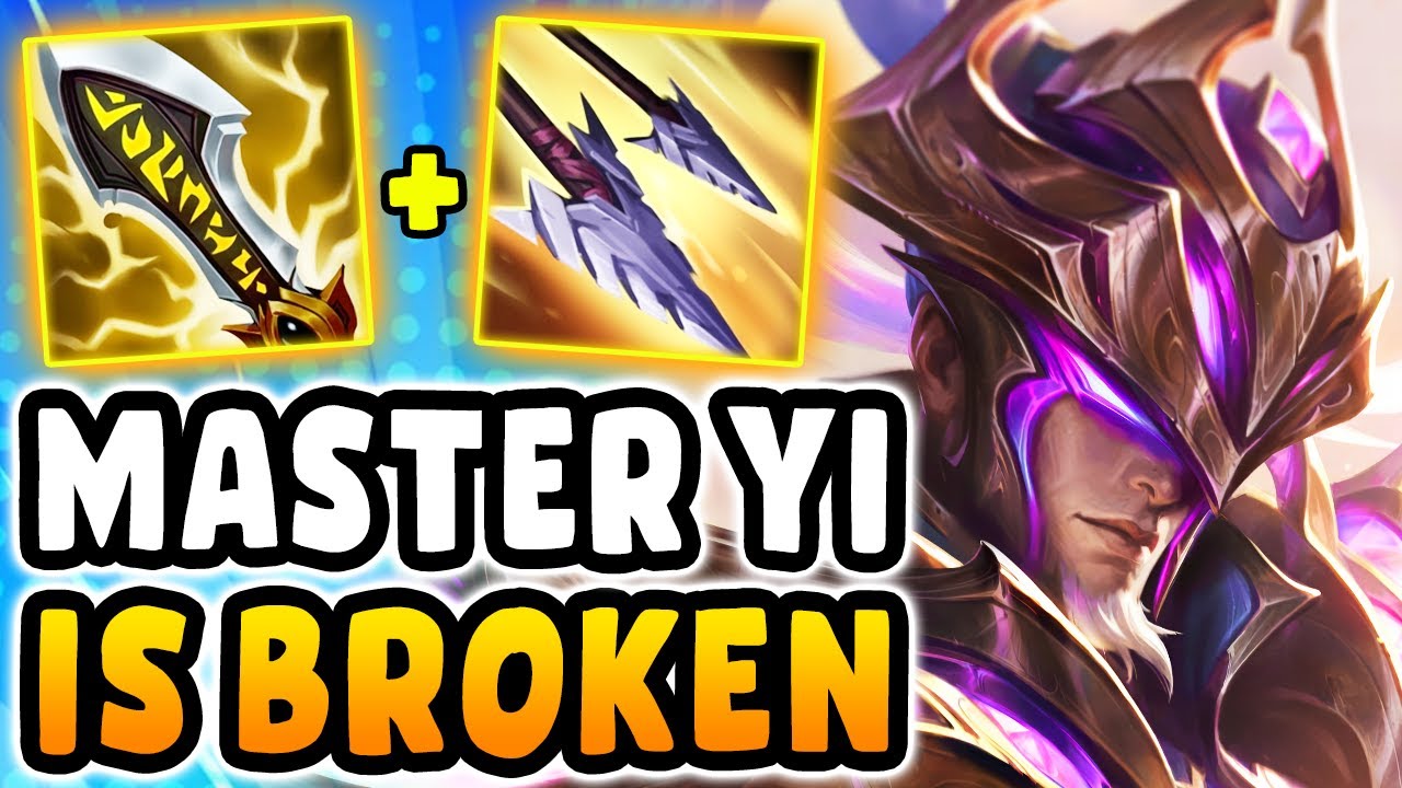 Riot buffed Crit Master Yi.. this is not fair (new build) - YouTube