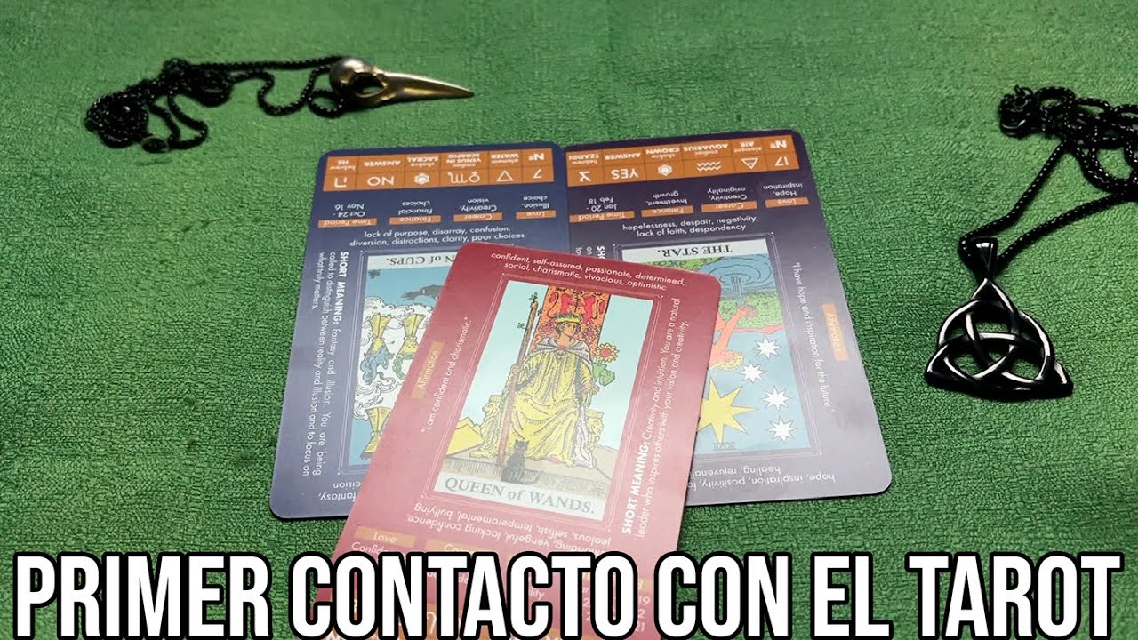MI PRIMERA VEZ CON EL TAROT HABLANDO CON UN SER - YouTube