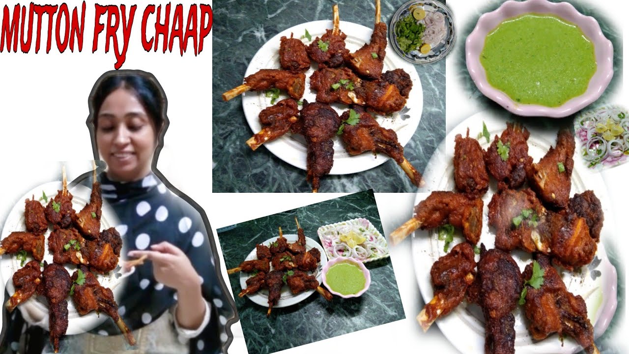 Crispy Mutton Chaap fry Recipe | Simple or Testy | Bakra-Eid Special ...