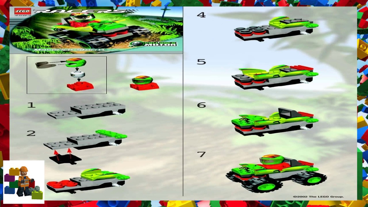 LEGO instructions - Racers - Drome Racers - 4583 - Maverick Storm - YouTube