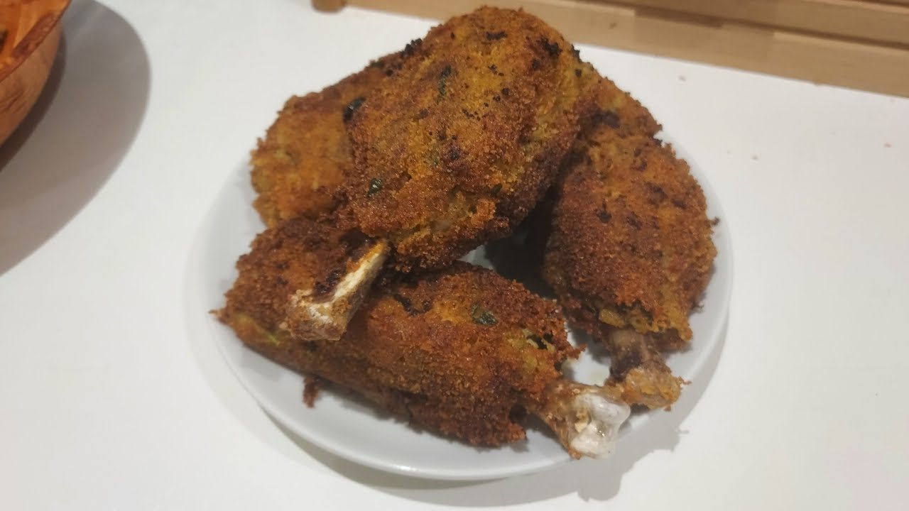 How to make BATTERED CHICKEN MASH ON BONE so delicious - YouTube