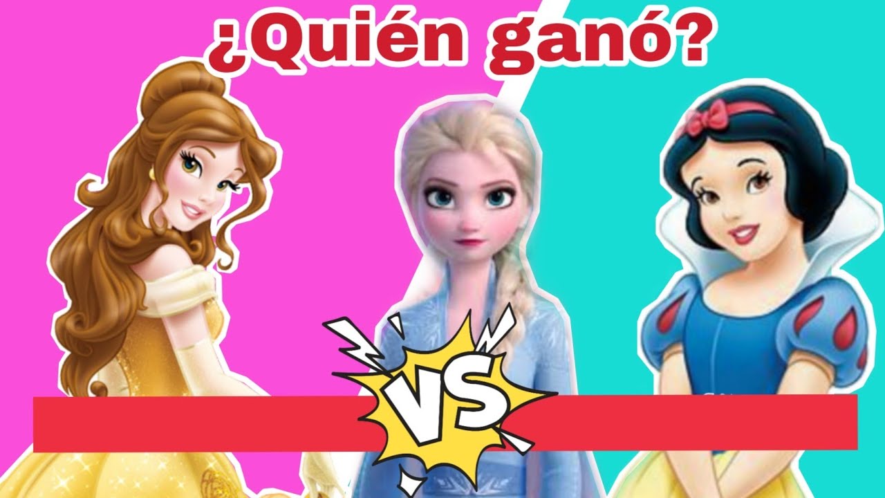 Batalla de rap de princesas - Elsa , Bella y Blanca Nieves / Yessi tu ...