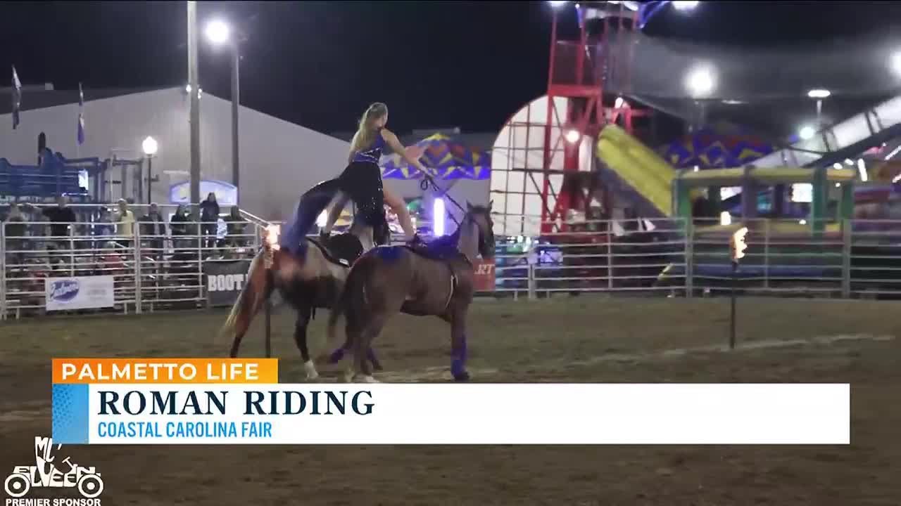 VIDEO: Roman Riding at the Coastal Carolina Fair - YouTube