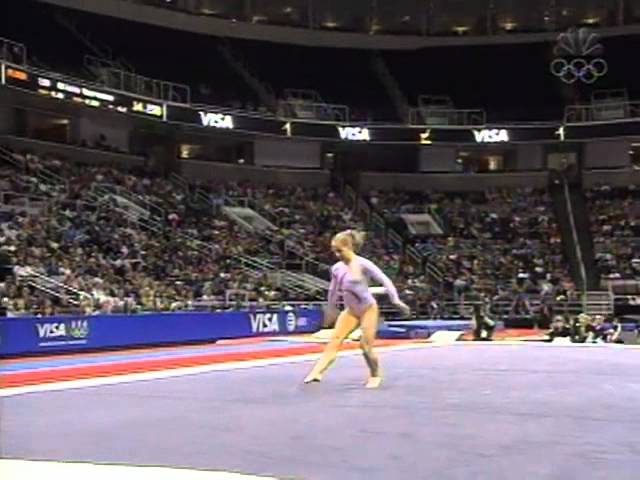 Shawn Johnson Gymnastics Floor Routine