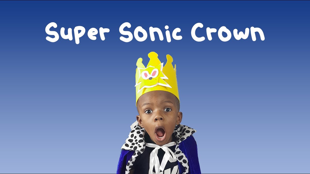 How to make a Sunny Bright Sonic Boom Crown in 10 Mins (preschool ...