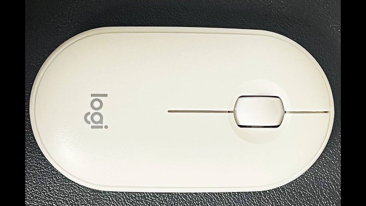 How to pair Logitech Pebble Mouse M350 using Bluetooth - QUICK AND EASY ...