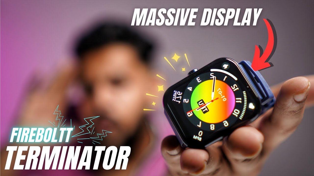 Fireboltt Terminator Unboxing & Review - smartwatch under 2000 - YouTube