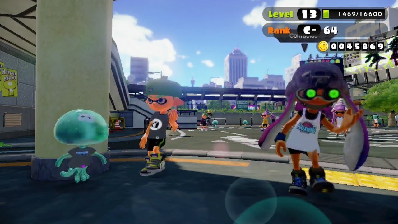 Splatoon 1 Inkling Dance - YouTube