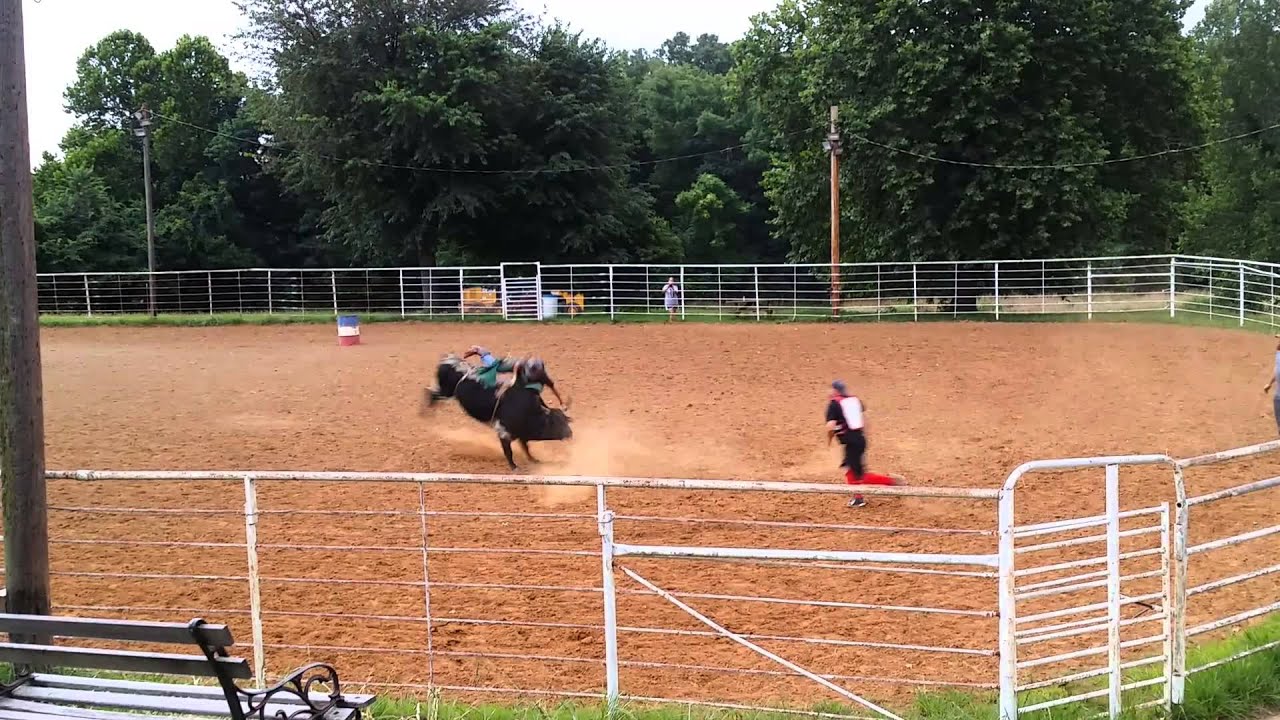 Bullriding At The Arena - YouTube