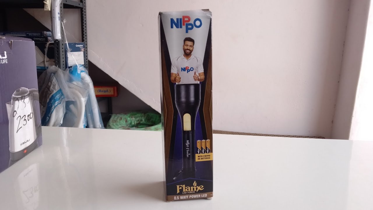 Nippo led torch price in india || Led torch price || torch Nippo ...