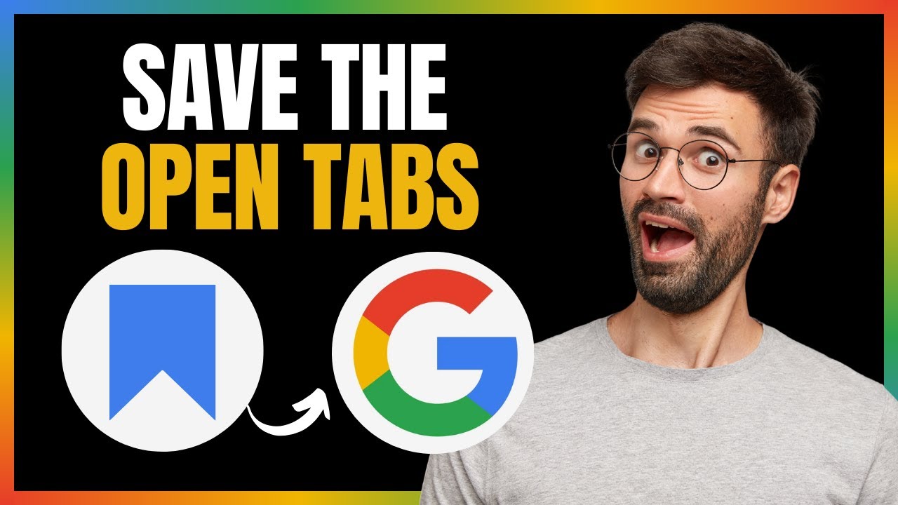 How To Save Open Tabs When Google Chrome Is Closed - Full Guide - YouTube
