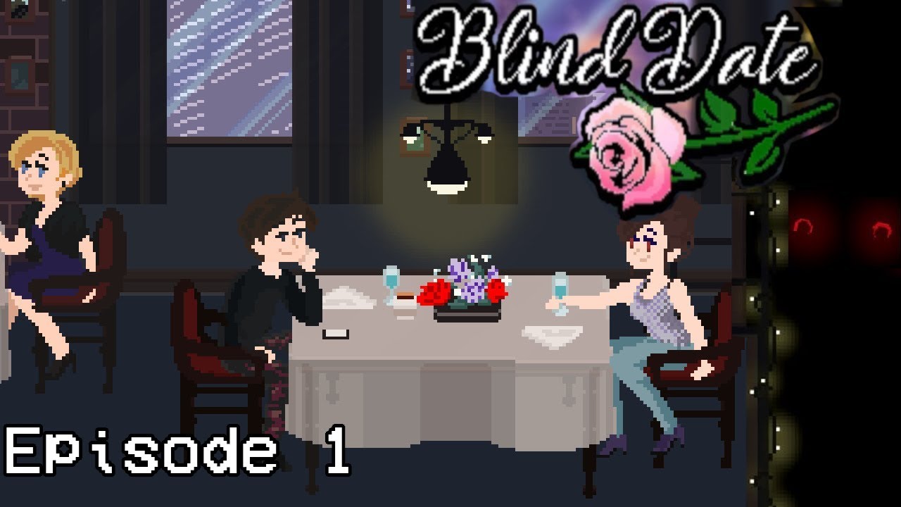 Blind Date - Horror Dating Simulator - 2 endings - YouTube