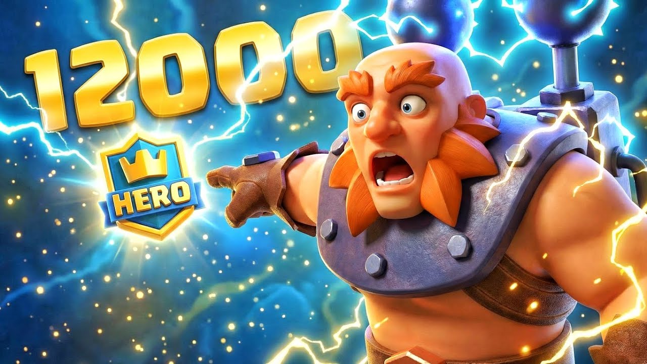 Clash Royale HEROES Update Explained! 🛡️ 12k Trophies & How to Unlock ...