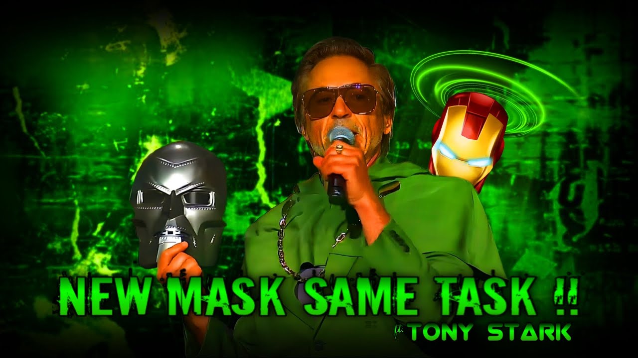 New Mask Same Task ft. Tony Stark 💀 | #sydoxeditz - YouTube