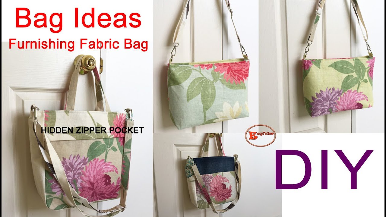 2 STYLES OF SHOULDER BAG DIY IDEAS | BAG MAKING TUTORIAL - YouTube
