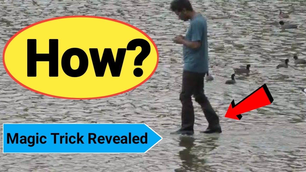 Dynamo Walking On Water Trick Revealed