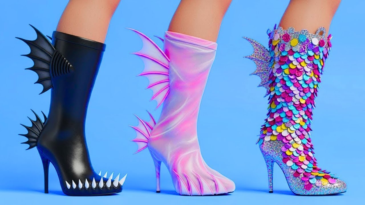 BAD vs GOOD Mermaid 🖤 EPIC Makeover 💅🏻From UGLY to PRETTY - YouTube