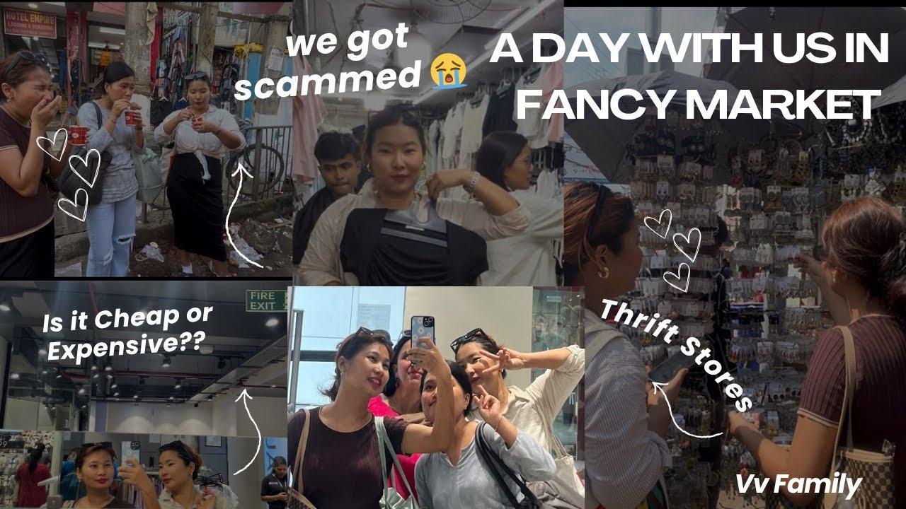 A Day with us in Fancy Market !! | Real Review about Fancy Market ...