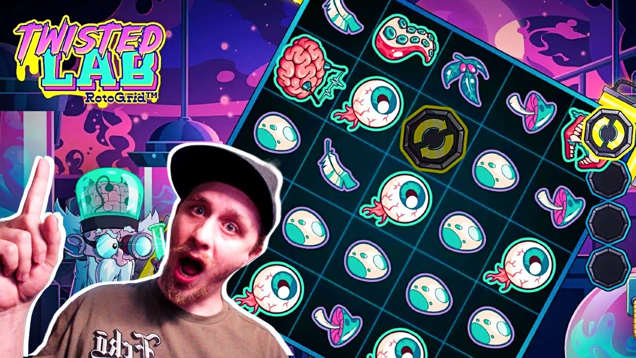 Huge Twisted Lab Roto Grid Natural Spin In Bonus!!! (Hacksaw) - YouTube