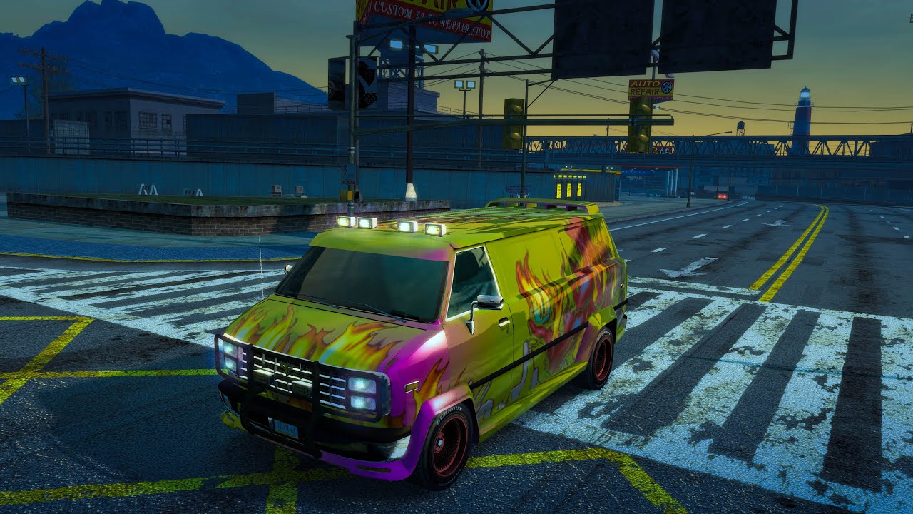 Burnout Paradise The Ultimate Box - Carson - Inferno Van - YouTube
