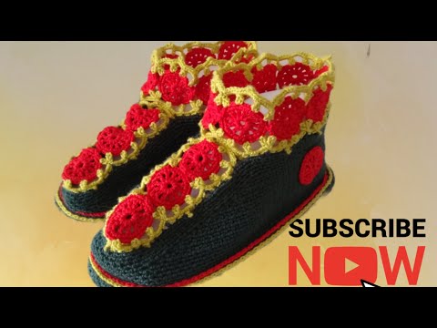 Afgan Bot Patik (Afghan Boot Booties)