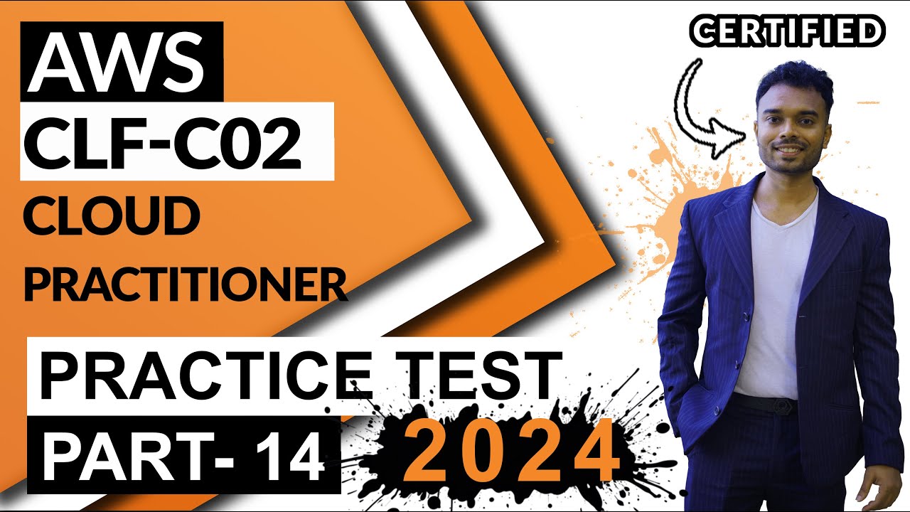 AWS Cloud Practitioner Practice Exam Test : Part 14 - YouTube