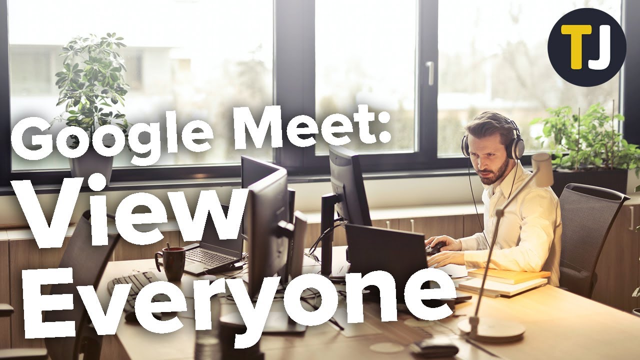 How to See Everyone at Once in Google Meet! - YouTube