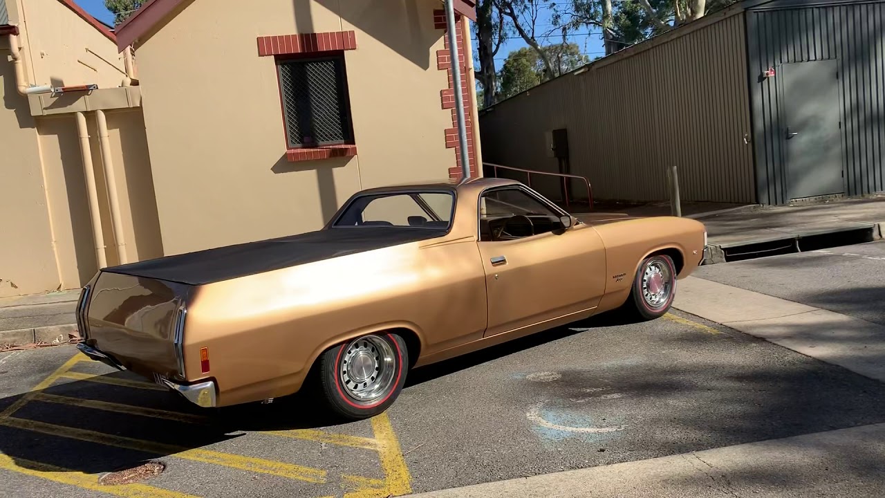 XA Falcon Ute - 250ci, 3 Speed manual - YouTube
