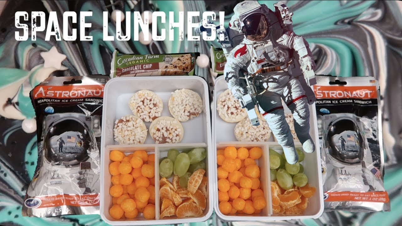 Space Theme Lunches! Week of School Lunches! + Before & After! - YouTube