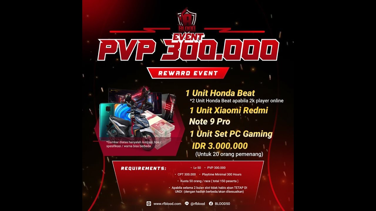 [LIVE] RF BLOOD SEMI PVP 50! SIAPAKAH RL PERTAMA KITA ? #KR4RL - YouTube