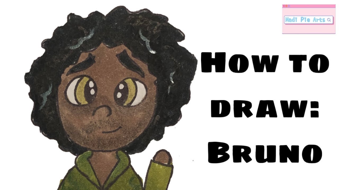 HOW TO DRAW BRUNO | ENCANTO - YouTube