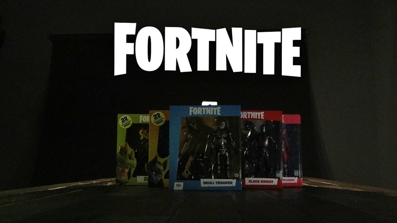 Fortnite Toy Showcase! 7" action figures by McFarlane Toys - YouTube