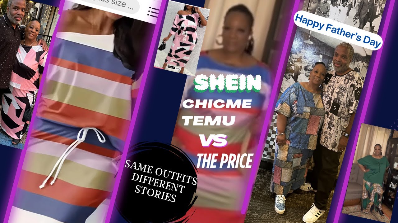 SHEIN VS TEMU VS CHICME | Same Clothes, Different Stores? Is It the ...