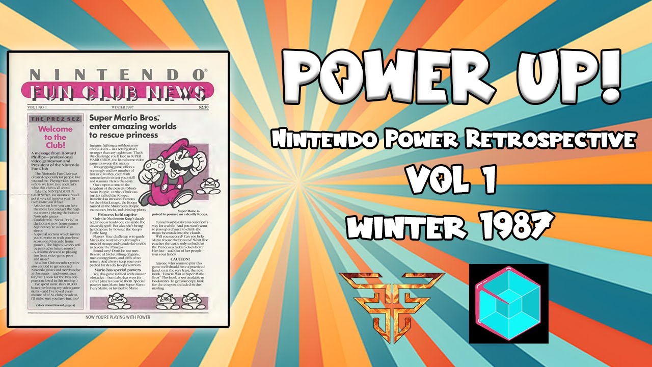 Power Up! Nintendo Power Retrospective (Vol 1. Winter 1987) - YouTube