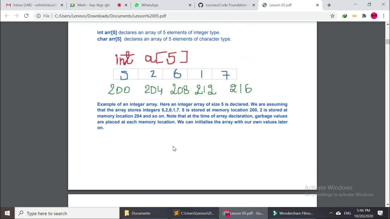 Lesson 05 Code Foundation - YouTube