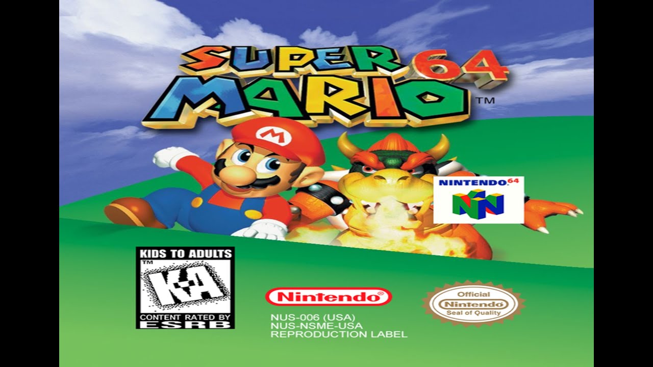 Super Mario 64 Longplay [4K and 60FPS] [NO COMMENTARY] - YouTube