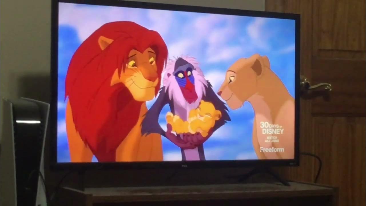 The Lion King Ending Credits on Freeform (30th Anniversary Special) - YouTube