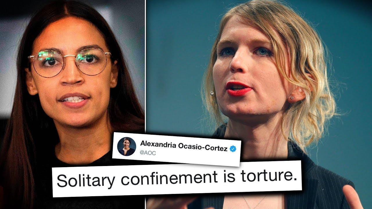 Alexandria Ocasio-Cortez Calls for Chelsea Manning to be Released - YouTube