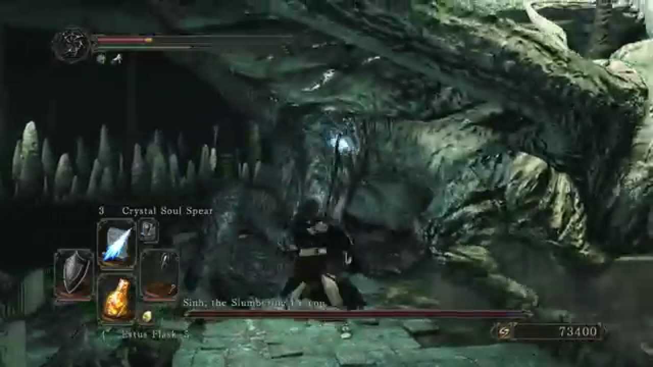 Dark Souls II - OP Sorcerer Guide - Elana, Squalid Queen - Sunken Crown ...