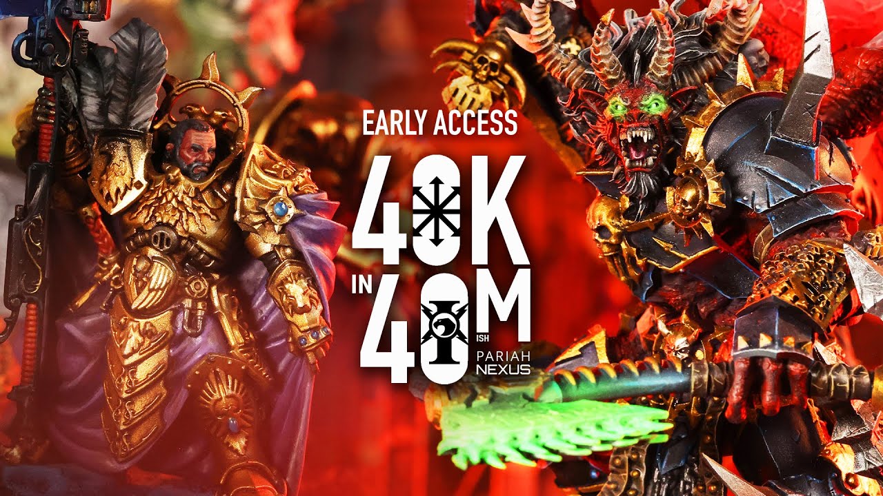 EARLY ACCESS - Custodes vs Khorne Deamons - The 2nd Siege of Terra -8 ...