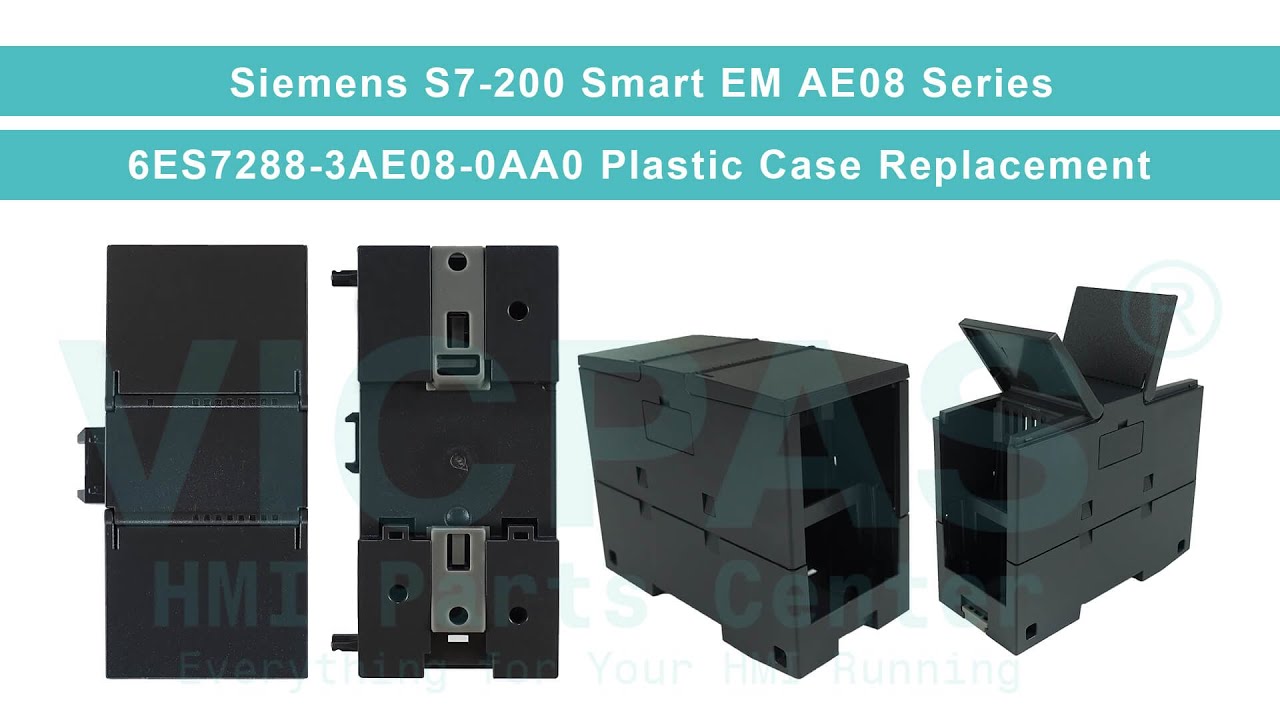 6ES7288-3AE08-0AA0 Simatics S7-200 Smart EM Analog 8 x Inputs (EM AE08) Plastic Housing - YouTube