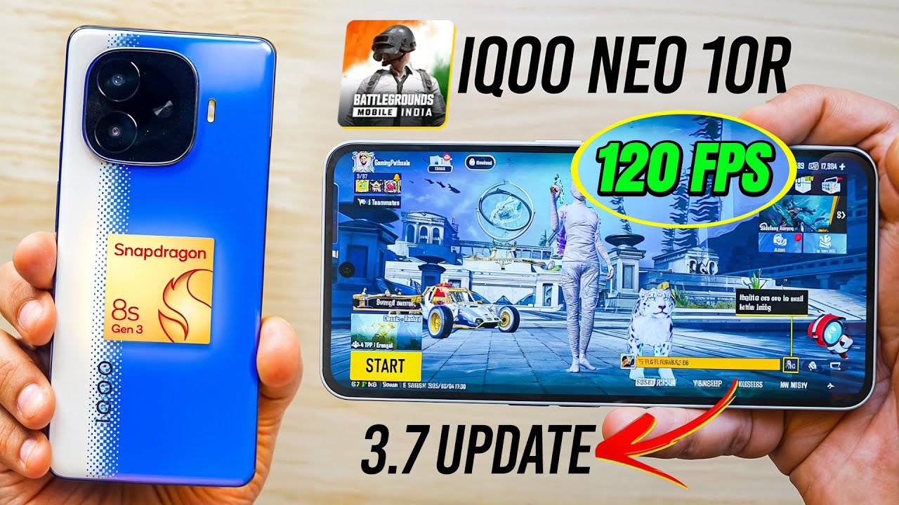 iqoo-neo-10r-bgmi-3-7-test-120-fps-heating-battery-drain-youtube
