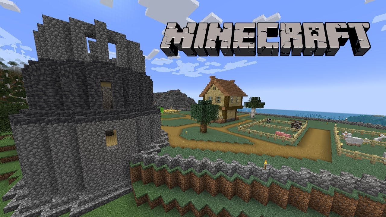 Building a Watchtower at Skeleton Point | EP16 | Minecraft - YouTube