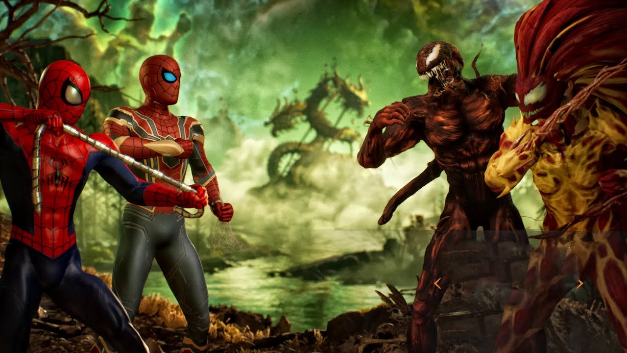 Mortal Kombat 1 Spider Man VS Scream & Carnage - YouTube