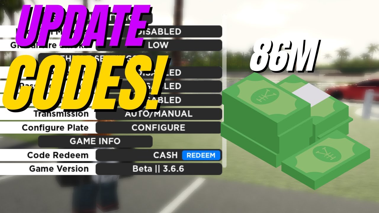 *NEW* UPDATE! CASH!!! CODES* Southwest Florida Beta ROBLOX - YouTube